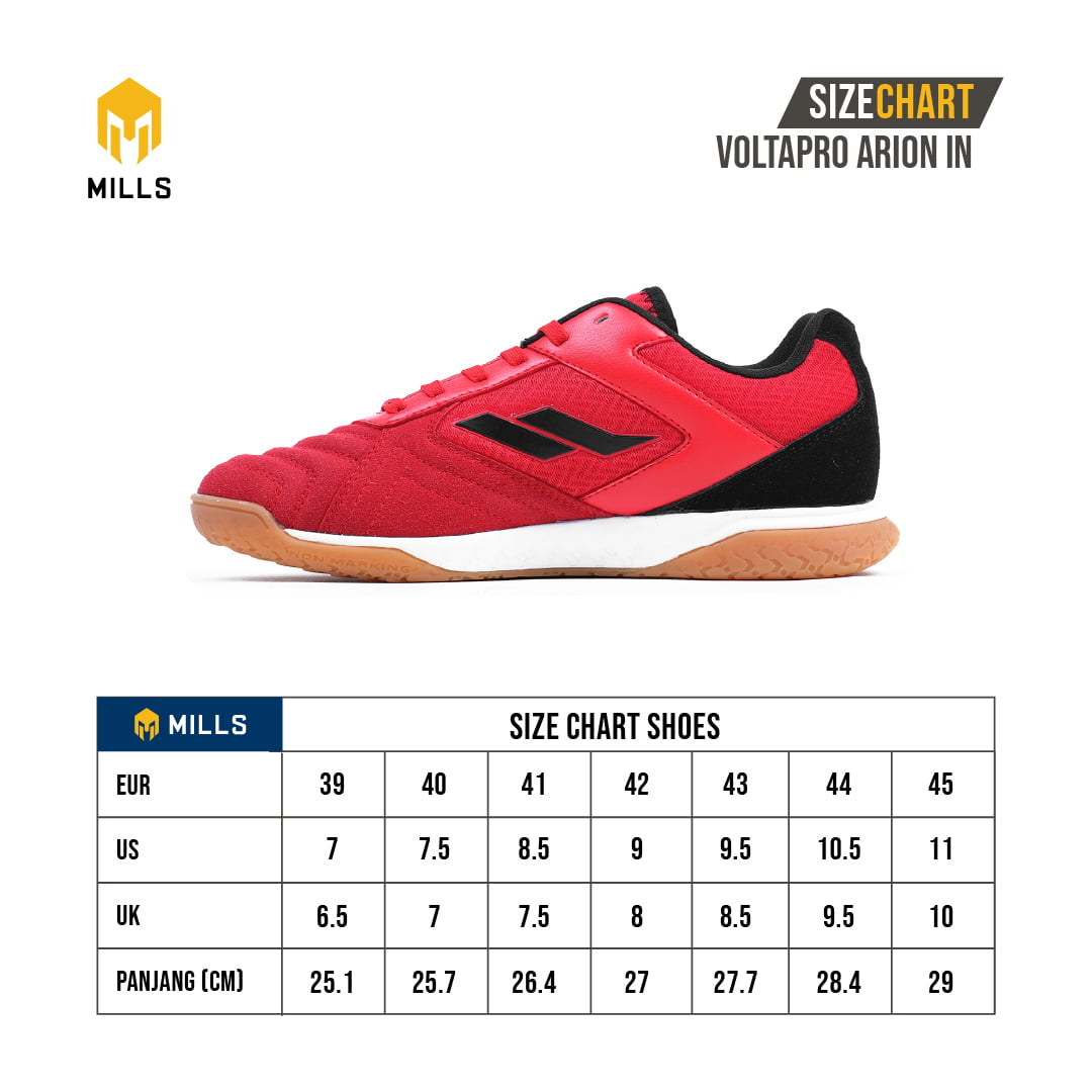 Sepatu Futsal Mills Voltapro Arion Terbaru | Mills